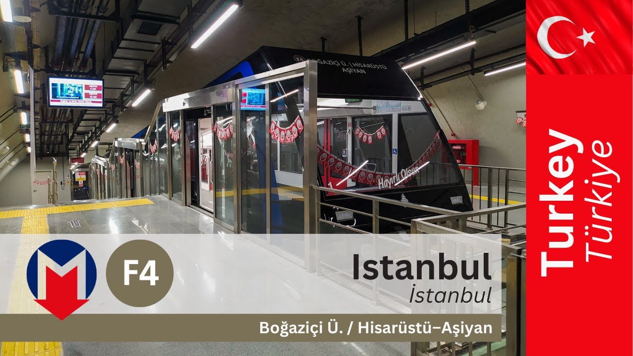 Istanbul F4 Bogazici University Hisarustu Asiyan Funicular Line ...