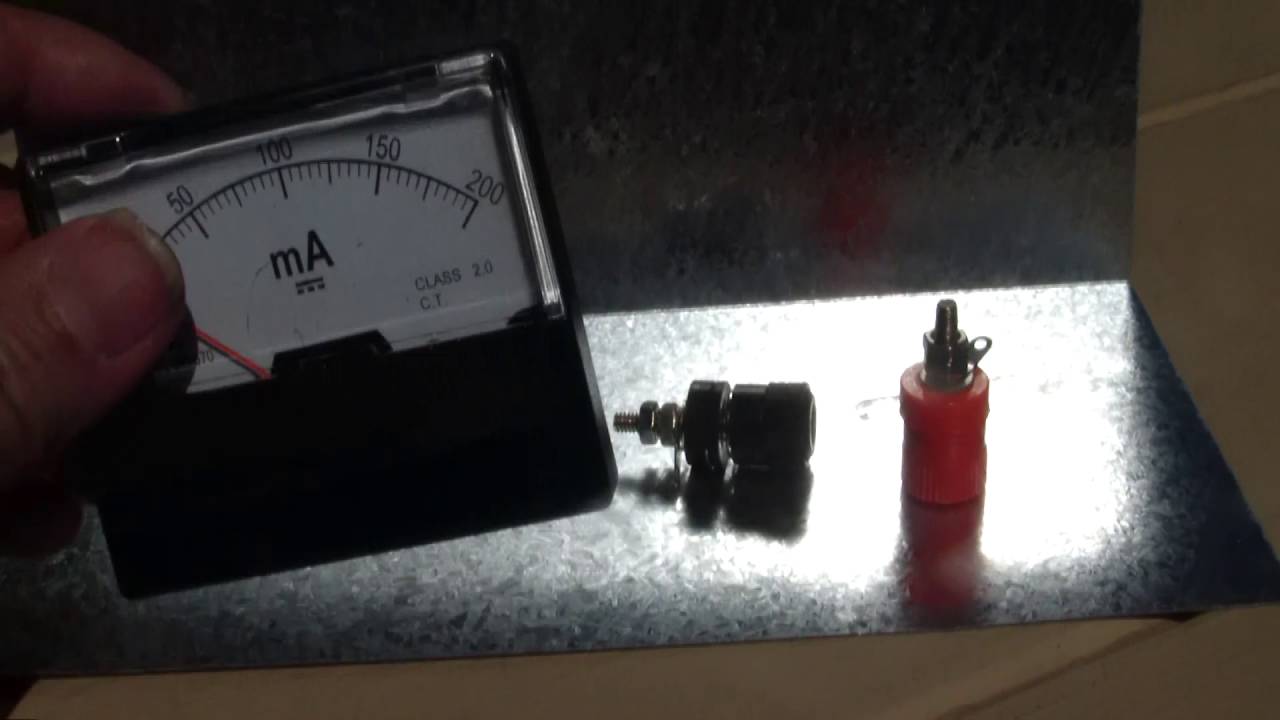 DIY: milli-amp meter projects, Part 1 - YouTube
