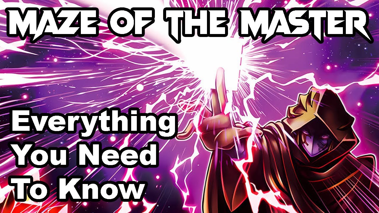 MAZE OF THE MASTER: Everything You Need To Know - YouTube