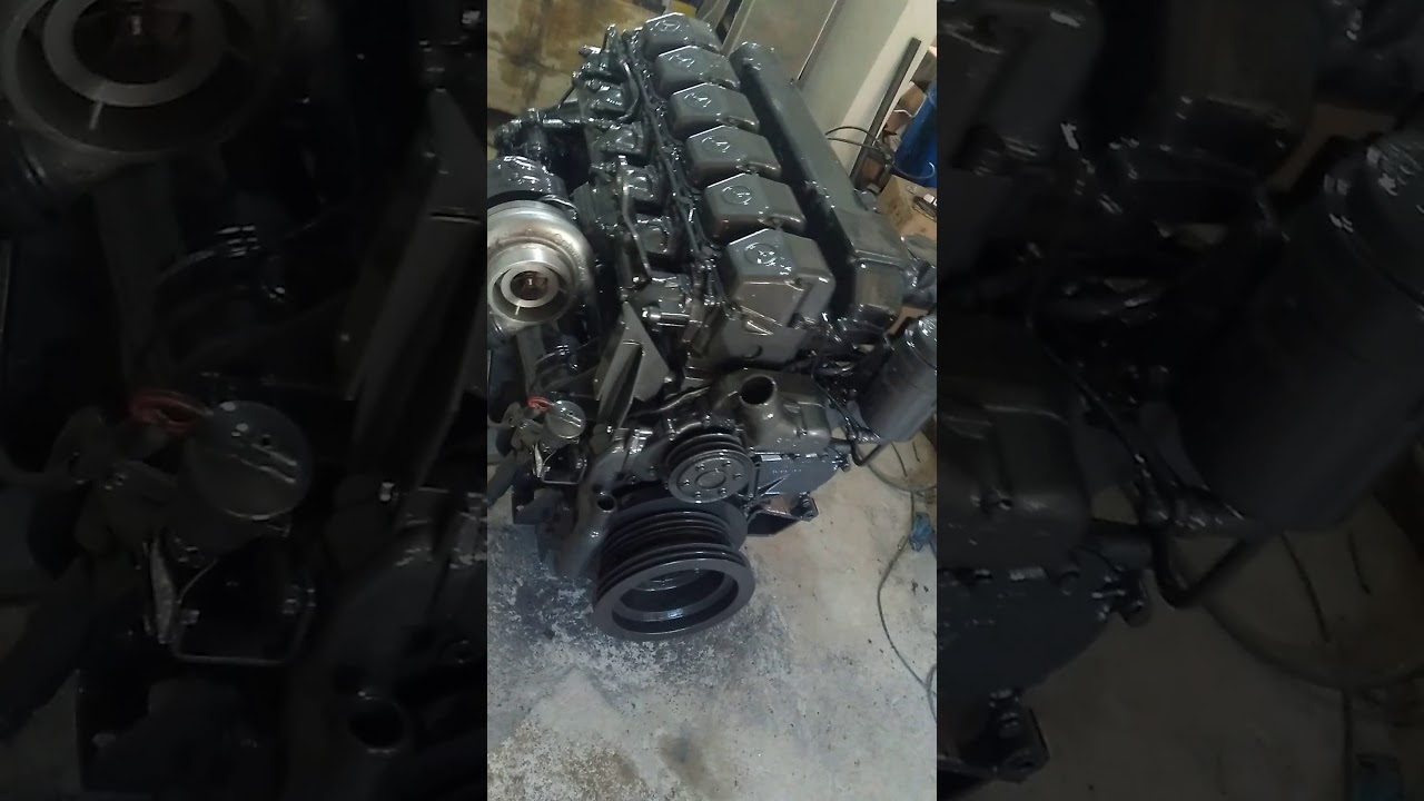 Motor OM-457 Mercedes Benz 1938. - YouTube