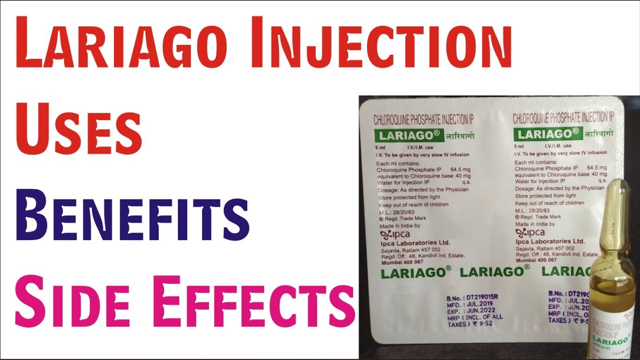 Lariago injection best uses benifits precaution and side effectd in ...