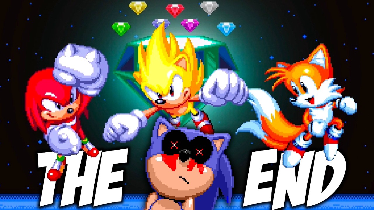 SONIC.EXE IS FINALLY DEFEATED!! Sonic.exe: The True Demon - YouTube