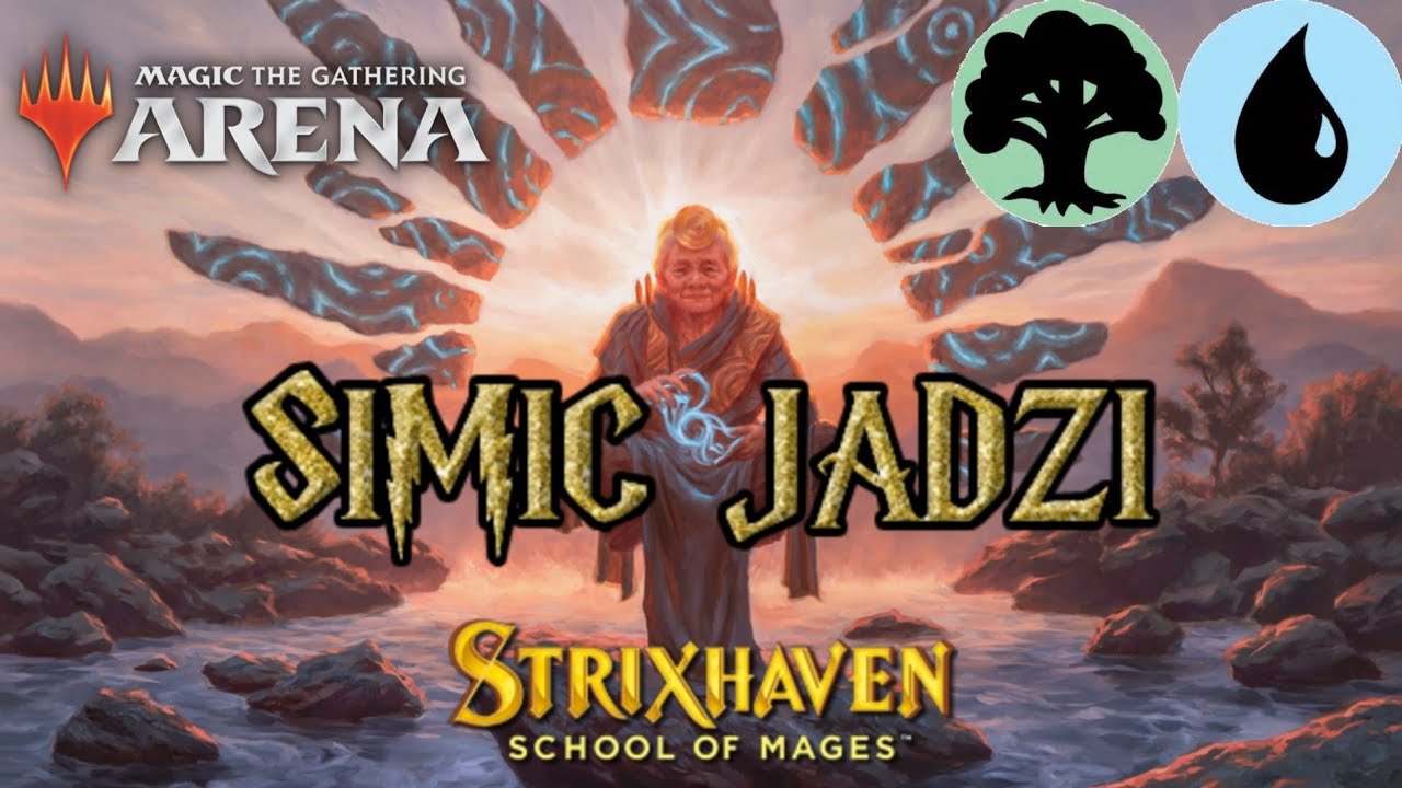 SIMIC JADZI | MTGA STANDARD STRIXHAVEN - YouTube