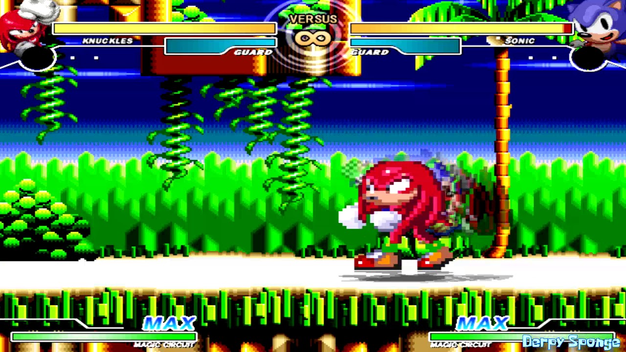 MUGEN 1.1 - 16-bit Knuckles Showcase - YouTube