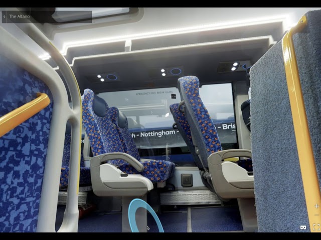 Megabus Interior Upstairs