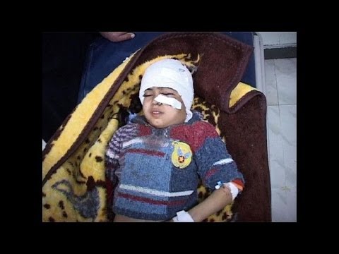 Children among victims of Fallujah shelling - YouTube