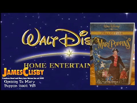 Opening To Mary Poppins 2002 VHS