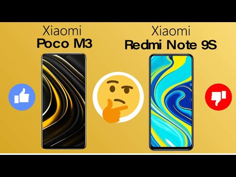 Xiaomi Poco m3 vs Xiaomi Redmi note 9s [Animated Comparison]