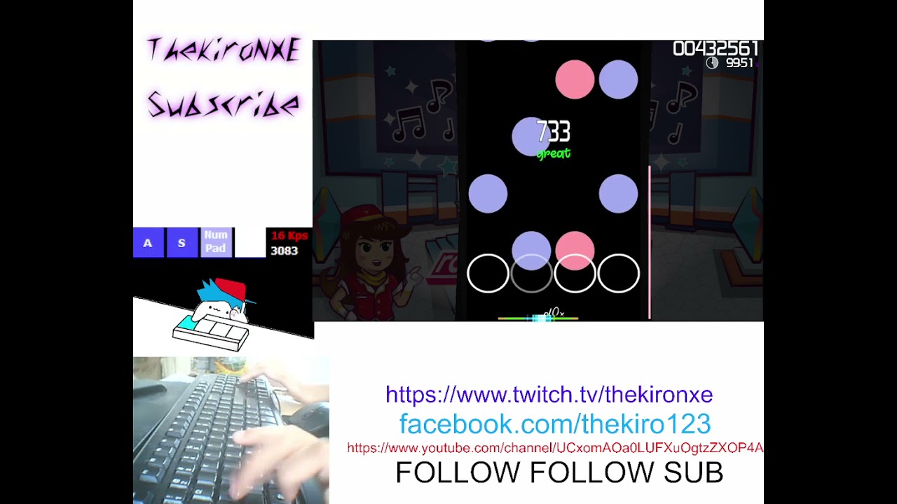 osu!mania - Insight Hard (Robeats Chart - 24) - FC Choke - 99.25% - S ...