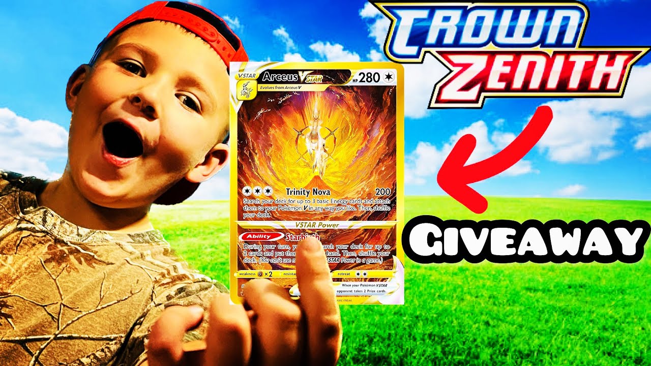 Pokémon Crown Zenith Giveaway!! Last Chance To Get Every Pokémon Card ...