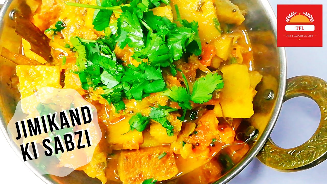 Jimikand Ki Sabzi | Suran Ki Sabji | Yam Recipe | मीट से भी बढ़िया ...