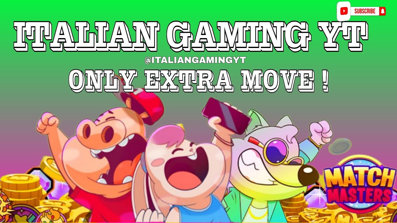 ONLY EXTRA MOVES | Match Masters #gaming #girlgamer #viral # ...