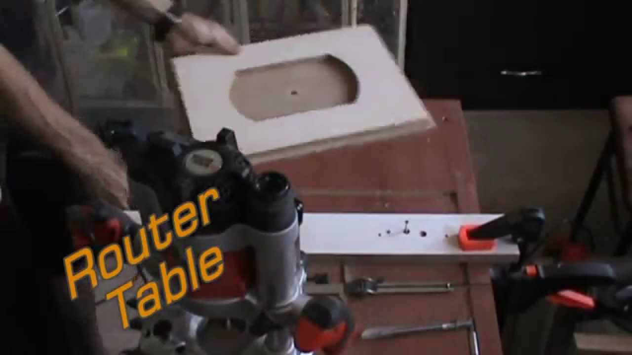 Multifunction Table Make-PART 1-Table saw, Router table, Plane table ...