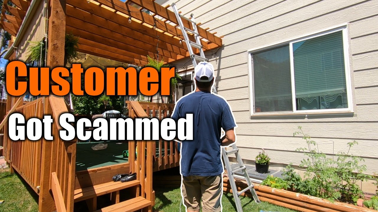 Customer Scammed By Contractor | Handyman To The Rescue | THE HANDYMAN ...