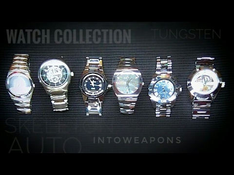 Watch Collection Review: Tungsten & Automatic Watches - YouTube