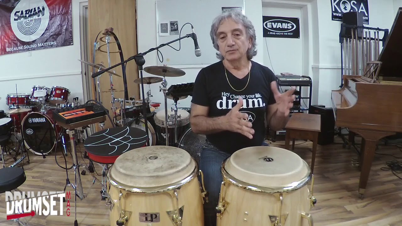Aldo Mazza, Conga Comparsa, drum lesson - YouTube