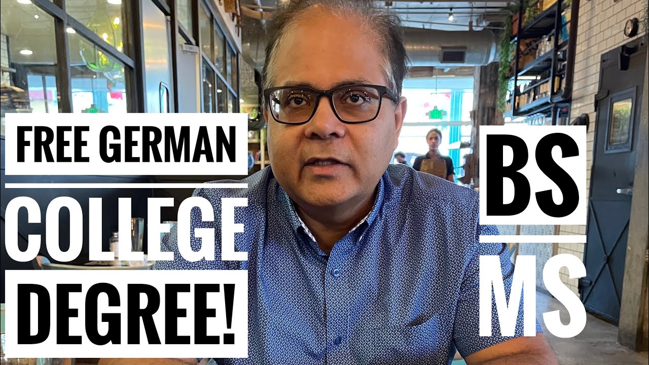Free College in Germany with low GPA! - YouTube