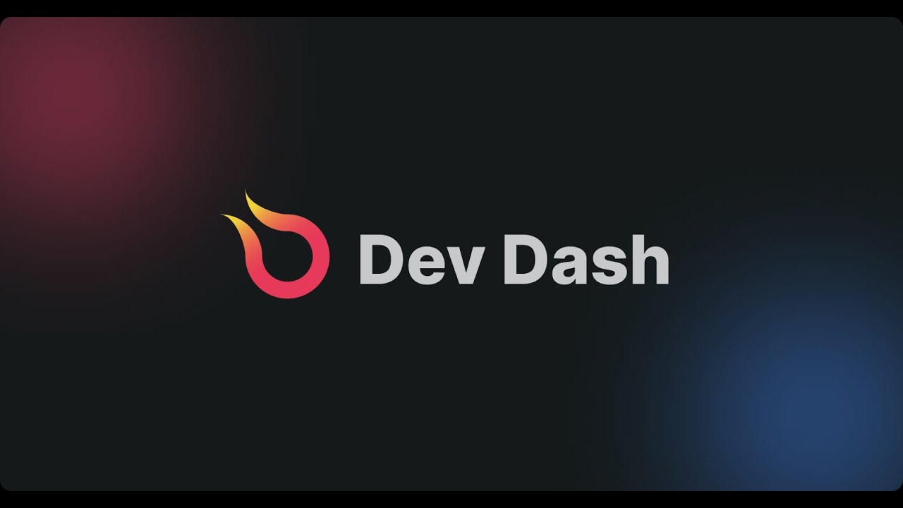 Dev Dash || VS Code Extension || Appwrite Hackathon - 2023 - YouTube