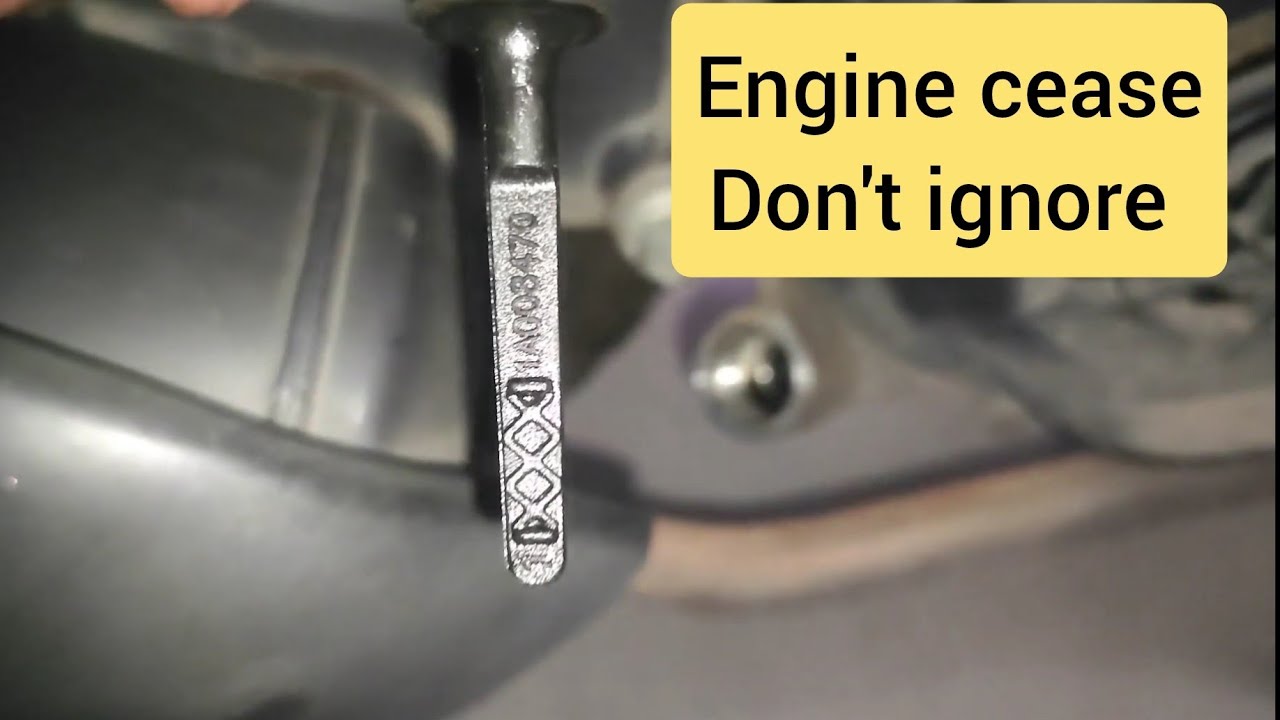 Don't ignore || Engine cease || Aprilia SR 150 - YouTube