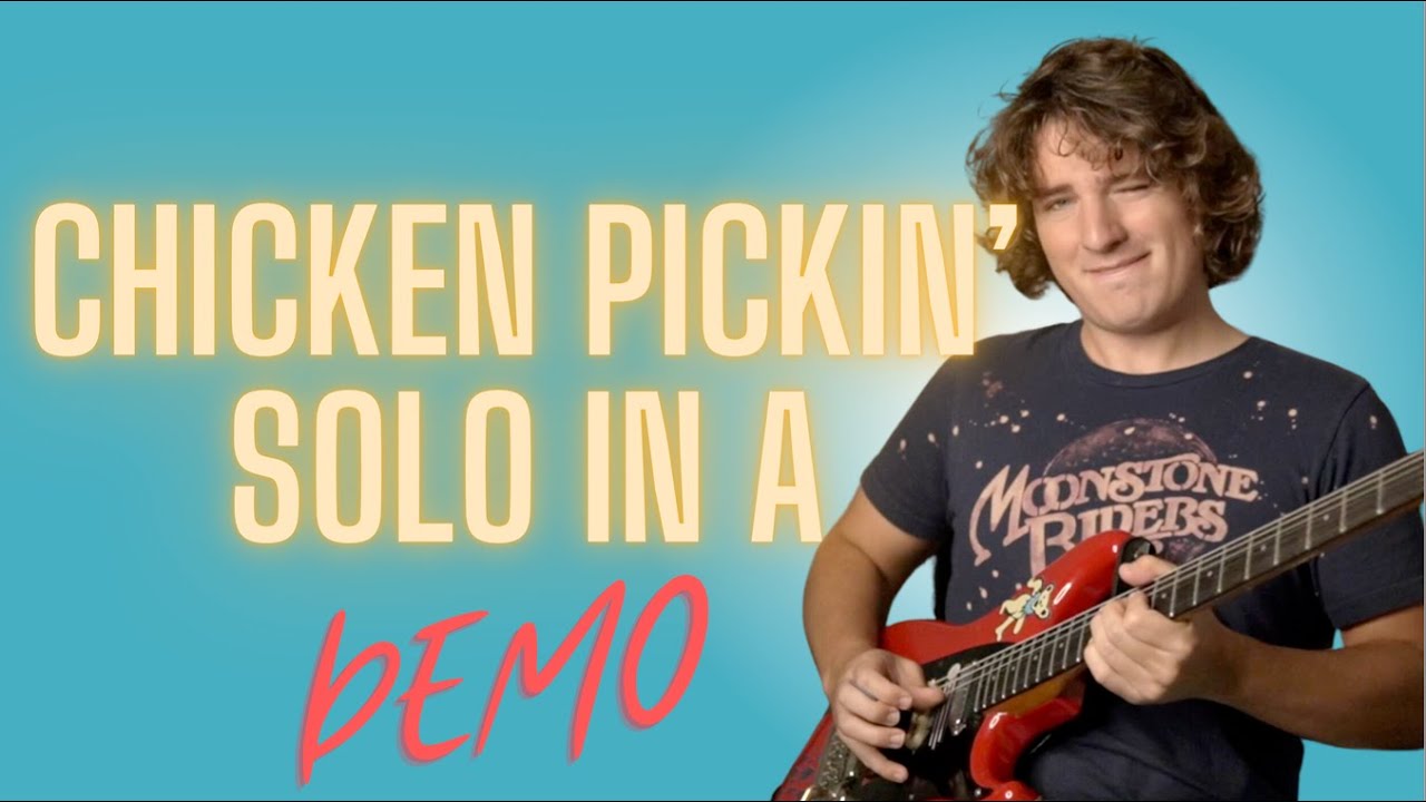 Chicken Jam Guitar Solo in A - YouTube