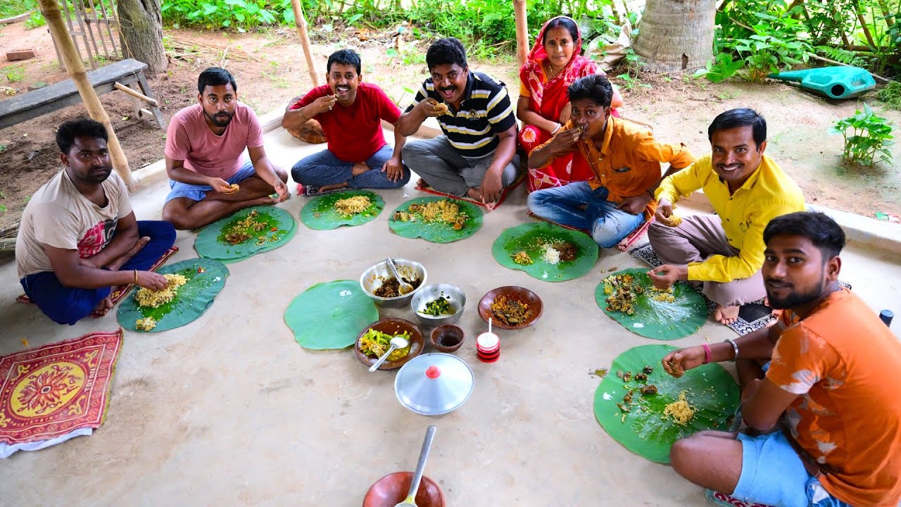 villfood এ গিয়ে কি খাওয়ালেন ঠাকুমা আজকে আমাদের | village cooking vlog ...