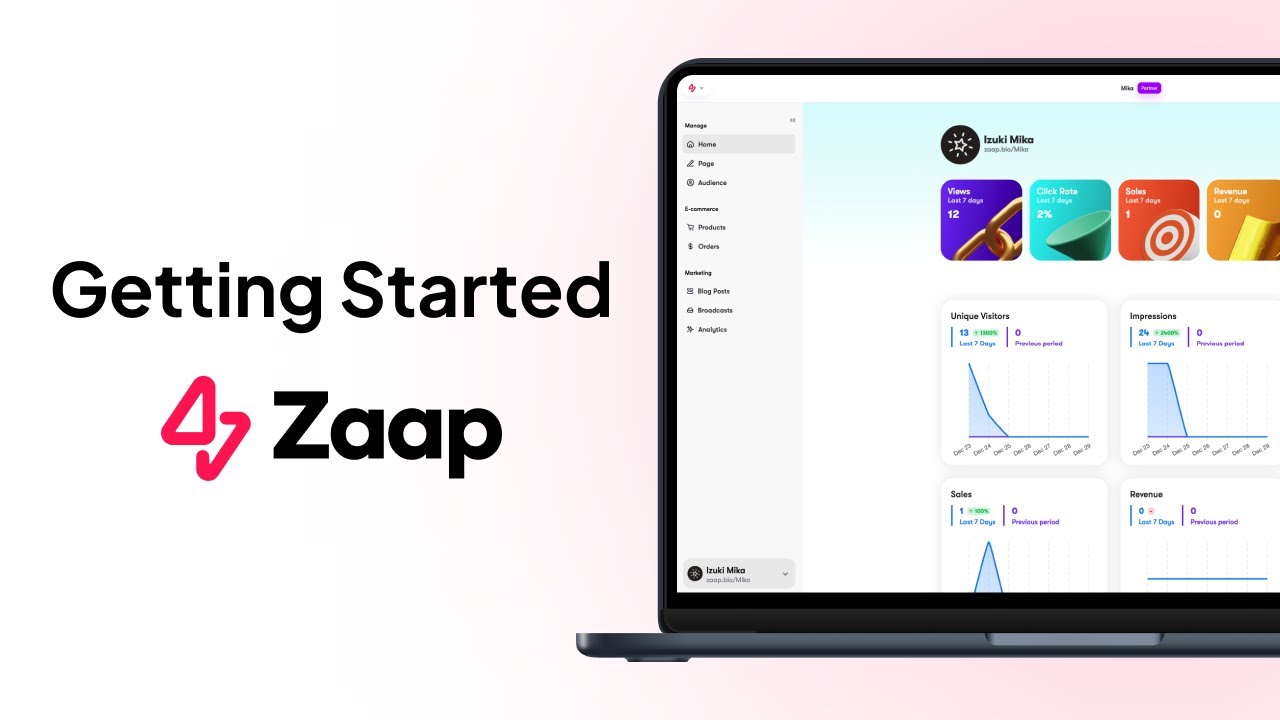 Introduction to Zaap, the All in One creator toolkit | 2024 - YouTube