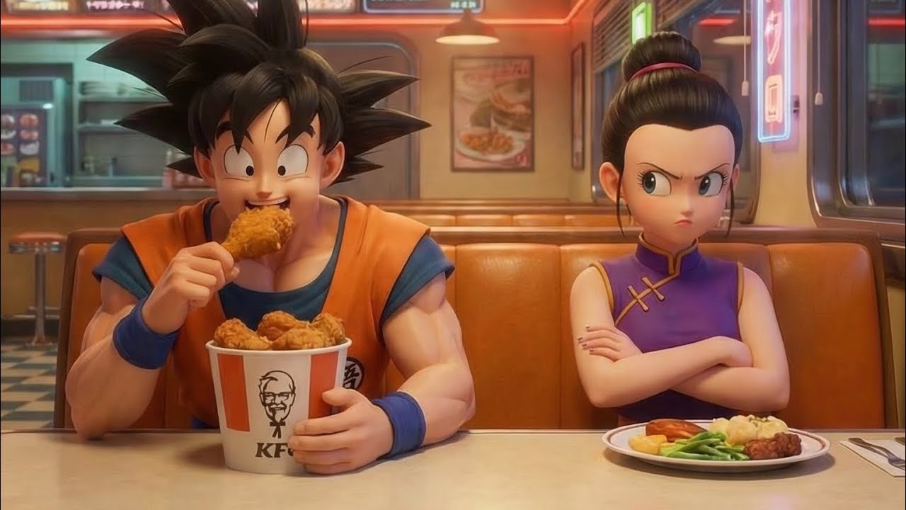 Goku chicken family meal - YouTube