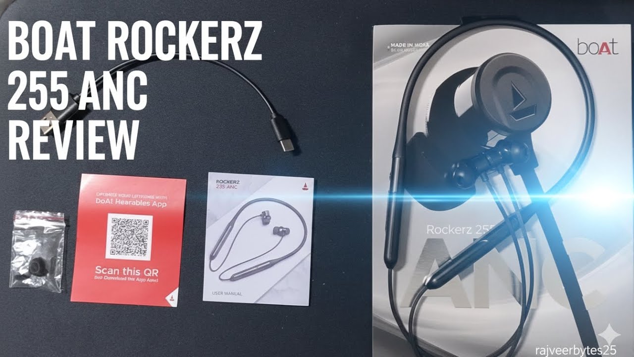 boat rockerz 255 ANC #boatrockerz255anc #techreview #neckband ...