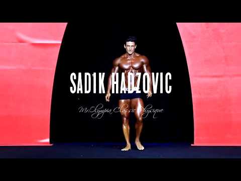 Sadik Hadzovic Mr.Olympia Classic Physique posing 2016