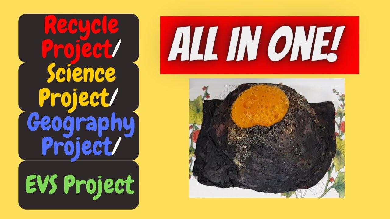 Recycle Project/ Science Project/ Geography Project/ EVS Project For Kg ...