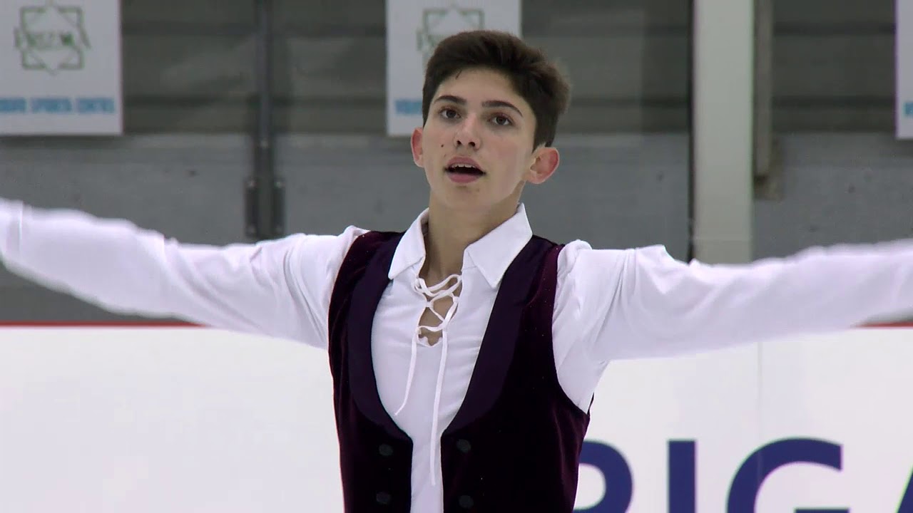 Corey CIRCELLI CAN | Men Free Skating RIGA 2017 - YouTube