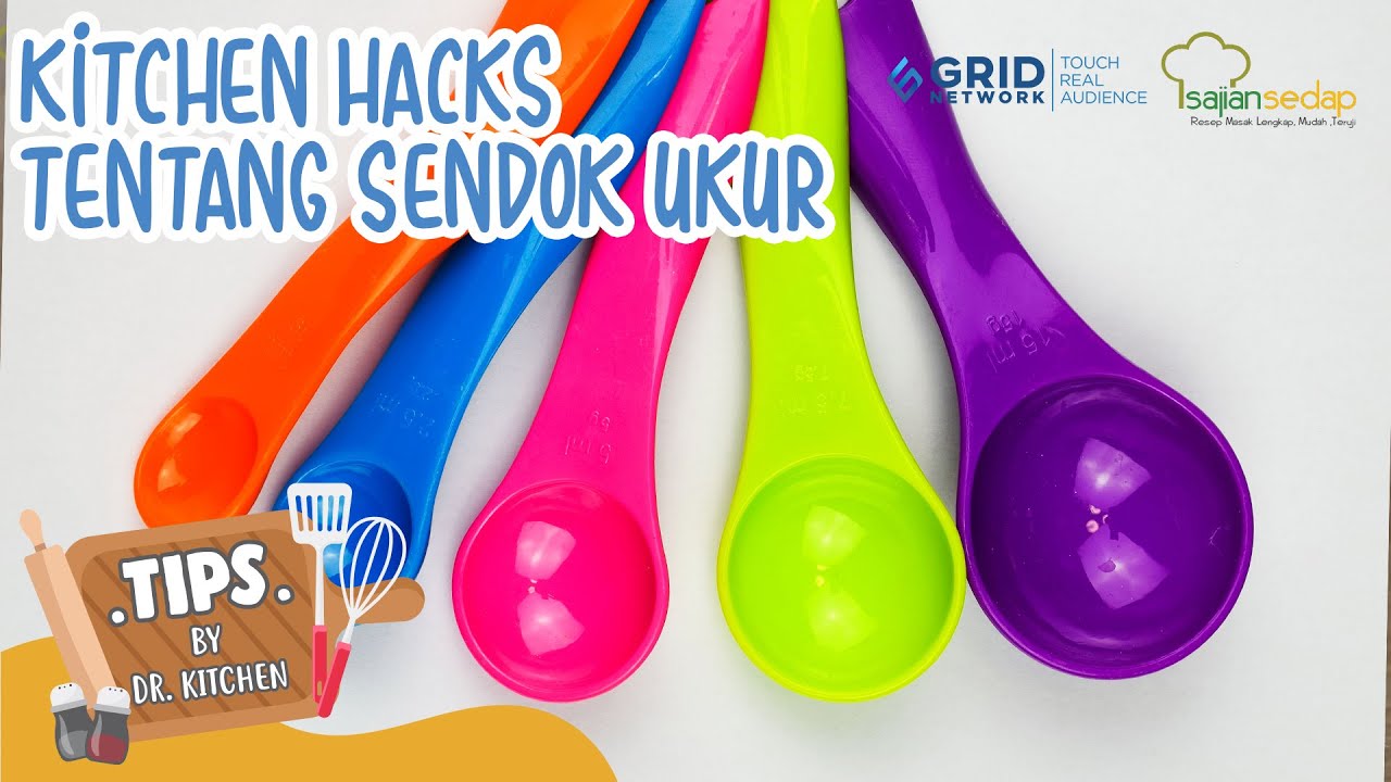 Cara Menggunakan Sendok Ukur yang Benar untuk Rasa Masakan yang Pas - YouTube