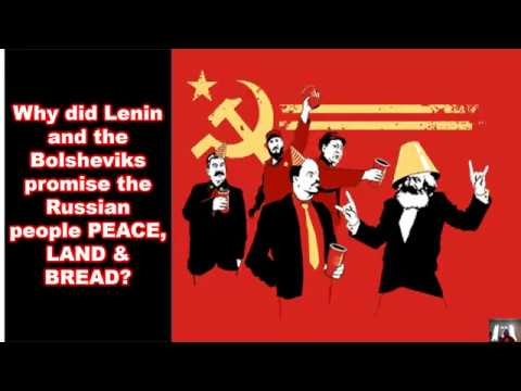 RUSSIAN REVOLUTION, Land, Peace & Bread - YouTube