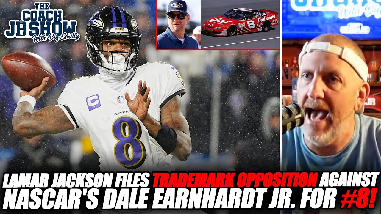 Lamar Jackson Files TRADEMARK OPPOSITION Against Nascar's Dale ...
