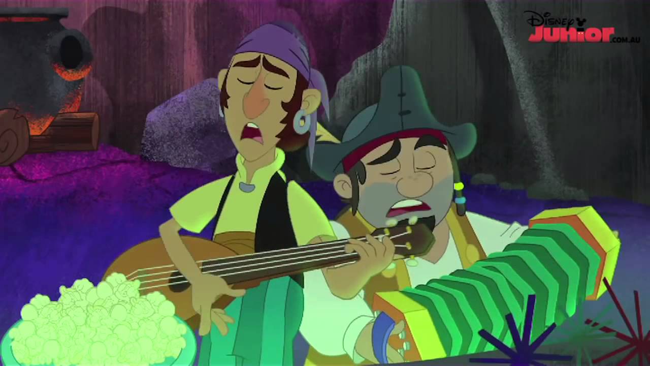 Jake and the Never Land Pirates Song Destroy the Book Disney Junior ...