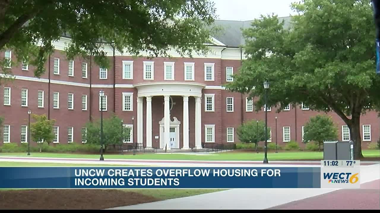 UNCW to use overflow housing for incoming freshman - YouTube