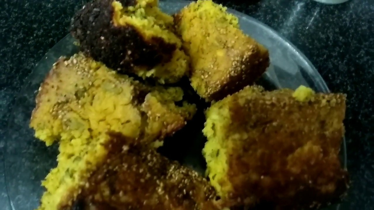 Handwo, Namkeen cake easy preparation for breakfast or dinner - YouTube
