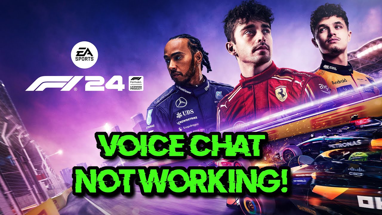 How to FIX GAME VOICE Chat & Mic not Working in F1 24 Fix! - YouTube
