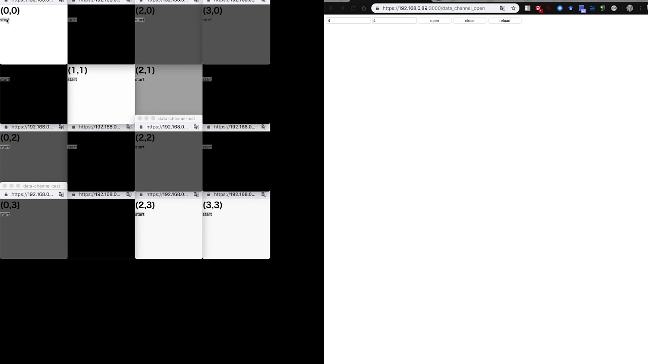 WebRTC P2P Mesh Network demo-3 - YouTube