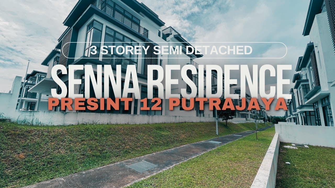 [40 X 80] 3 Storey Semi-D House At SENNA, Presint 12, Putrajaya - YouTube