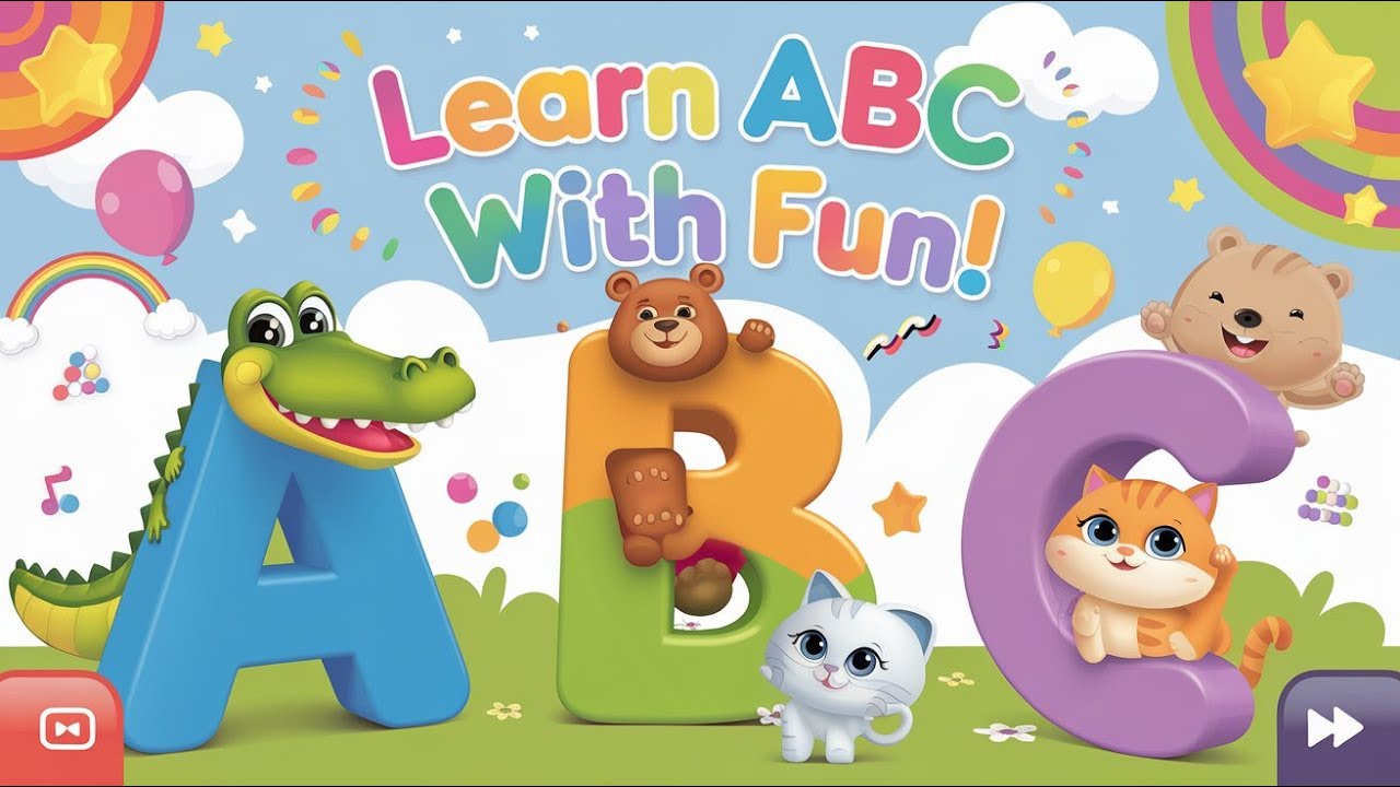 ABC Lesson | Learn ABC Alphabet for Children | Kids Lessons & Nursery ...
