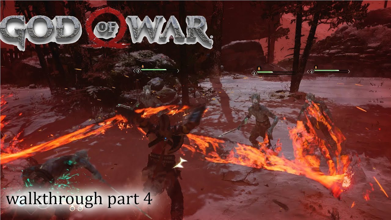 GOD OF WAR (4) (2018) - Walkthrough part 4 1080p 60fps - No commentary ...