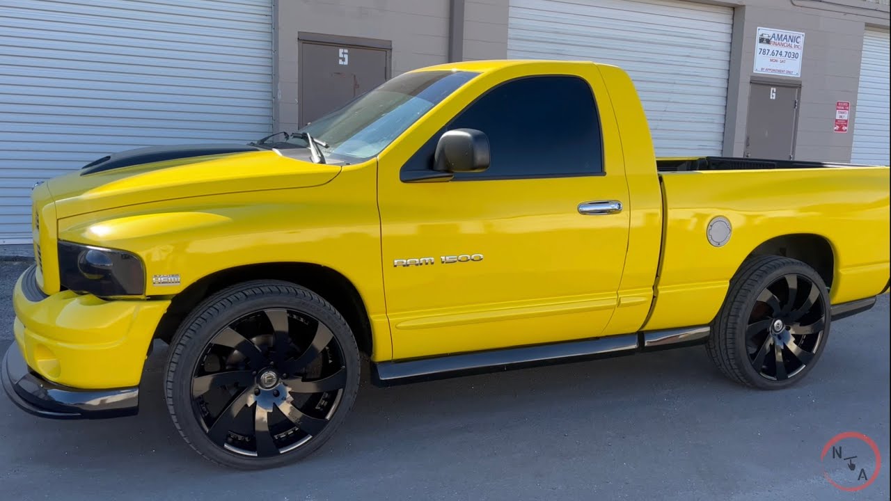 Black and Yellow combination to customize your truck - YouTube
