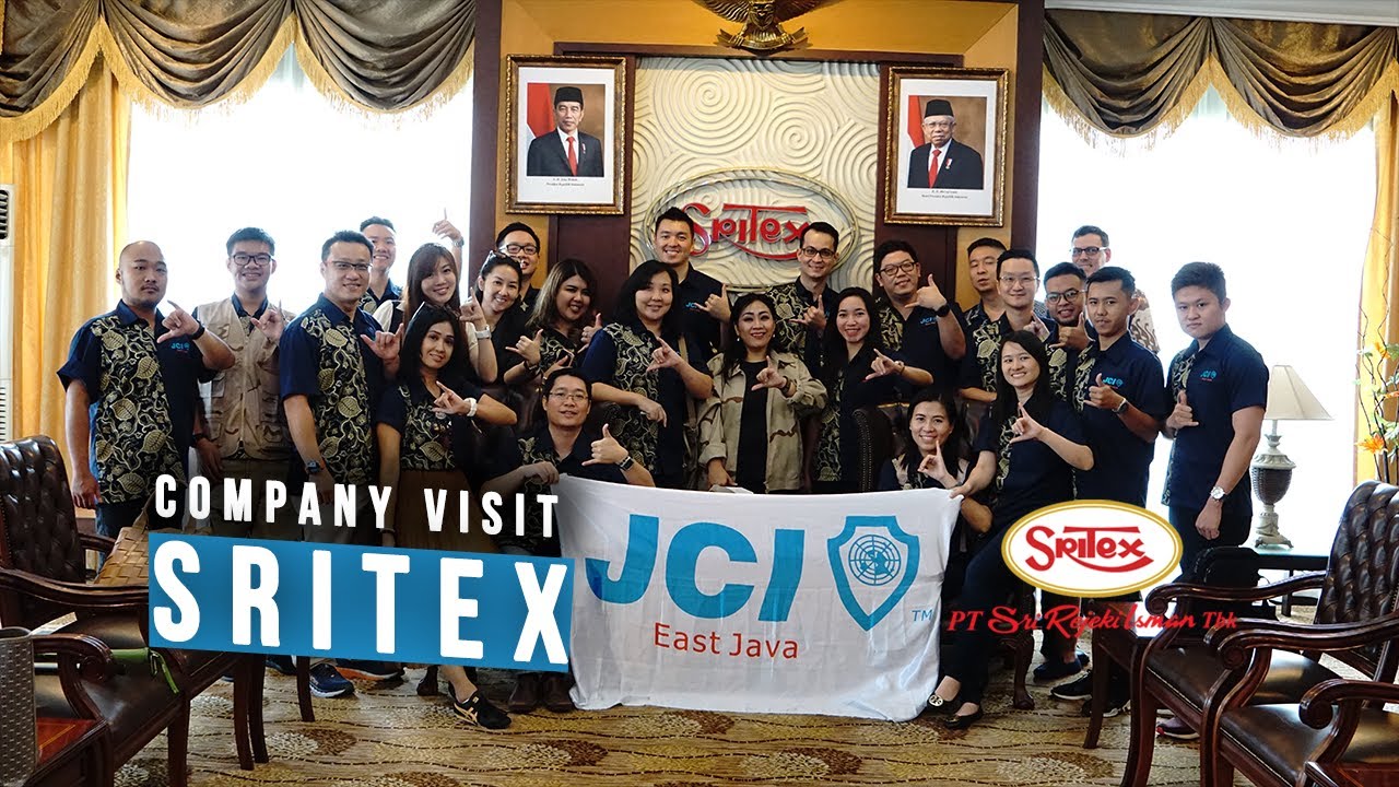 JCI EAST JAVA COMPANY VISIT to PT SRI REJEKI ISMAN - YouTube