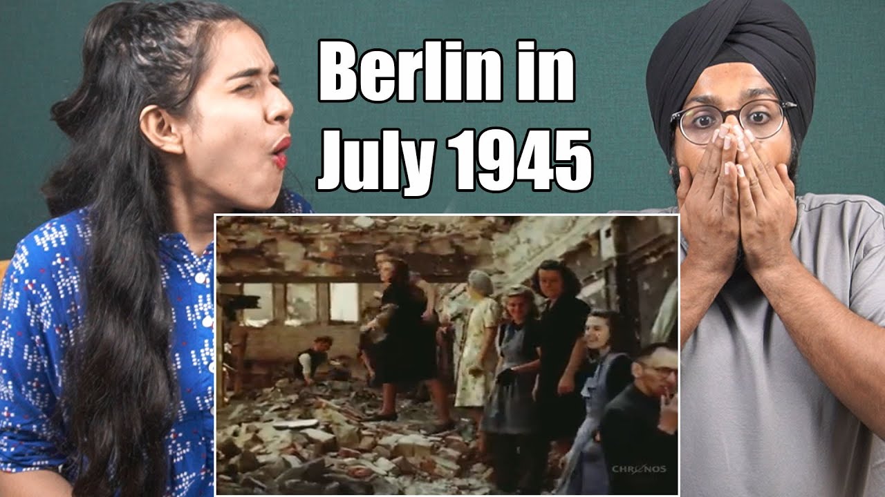 Indians React to Berlin in July 1945 - YouTube