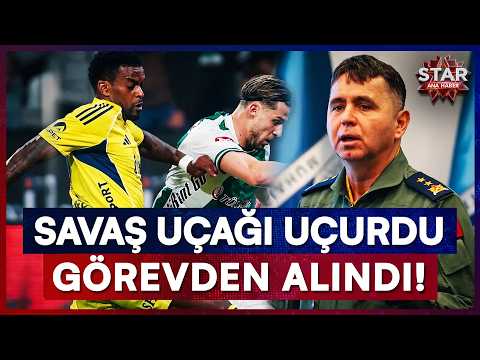Fenerbahçe - Konyaspor Maçında Uçak Sesleri Duyulmuştu, Uçuş Emrini Veren Komutan Görevden Alındı!