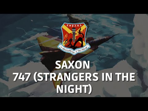 Saxon - 747 (Strangers in the Night) - Karaoke (Instrumental + Lyrics ...