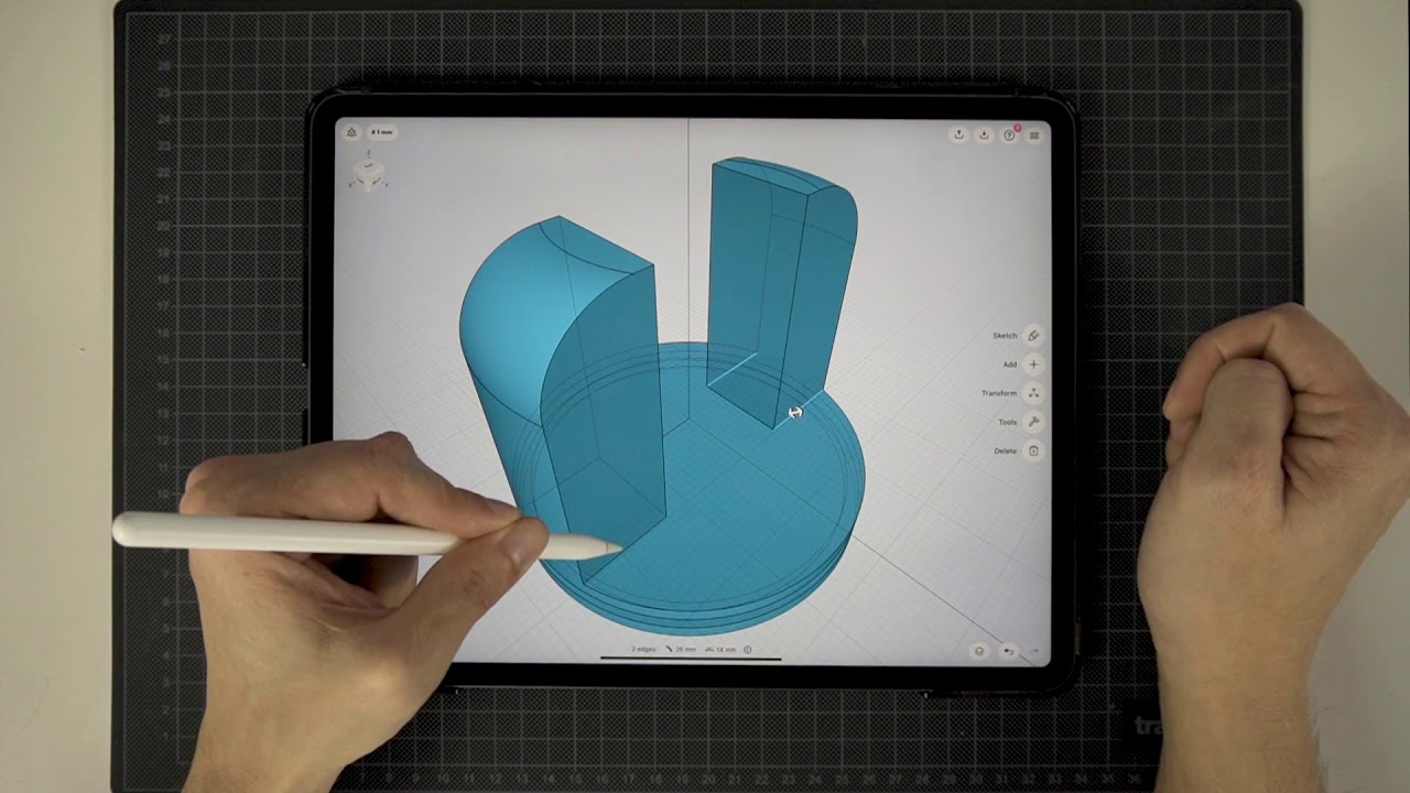 3D Modeling Double Universal Joint - Preview - YouTube