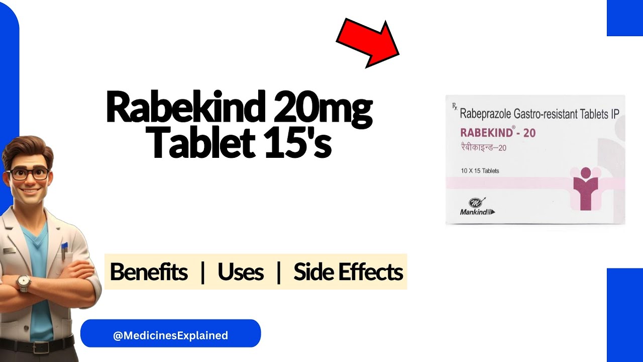 Rabekind 20mg Tablet Uses, Side Effects & Dosage Explained! - YouTube