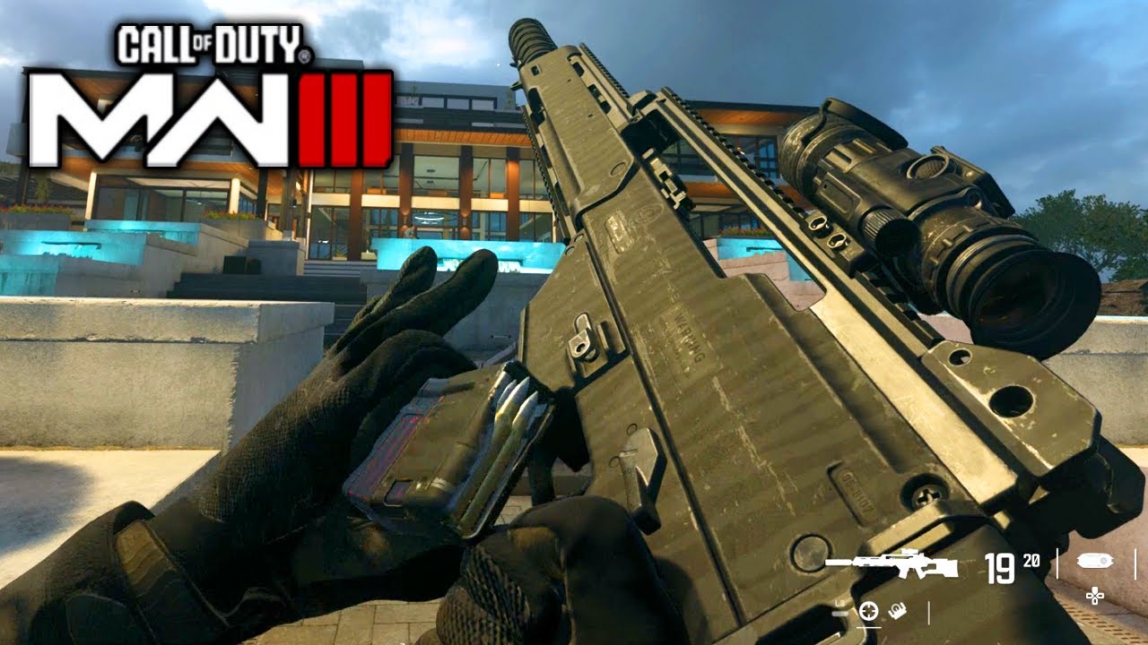 Full Stealth SL8-6 (G36 DMR) Gunplay - Call of Duty Modern Warfare 3 ...